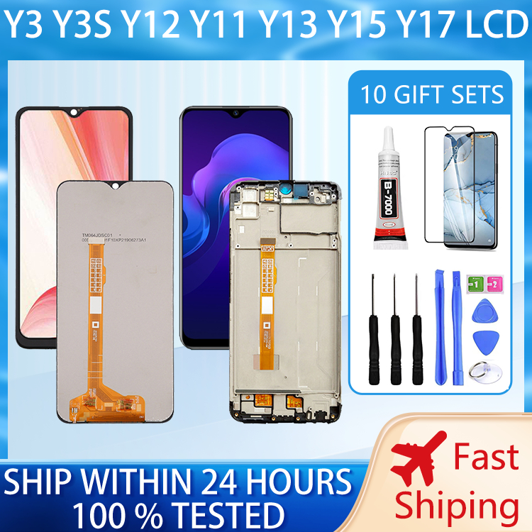 Original For VIVO Y3 Y3s Y12 Y11 Y13 Y15 Y17 U3X U10 LCD Display Touch ...