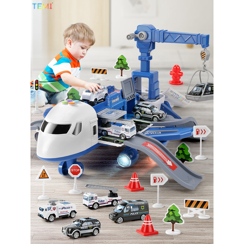 TEMI Big Airplane Car Toys Plane Toddler Play Boy Big Size Aeroplane ...
