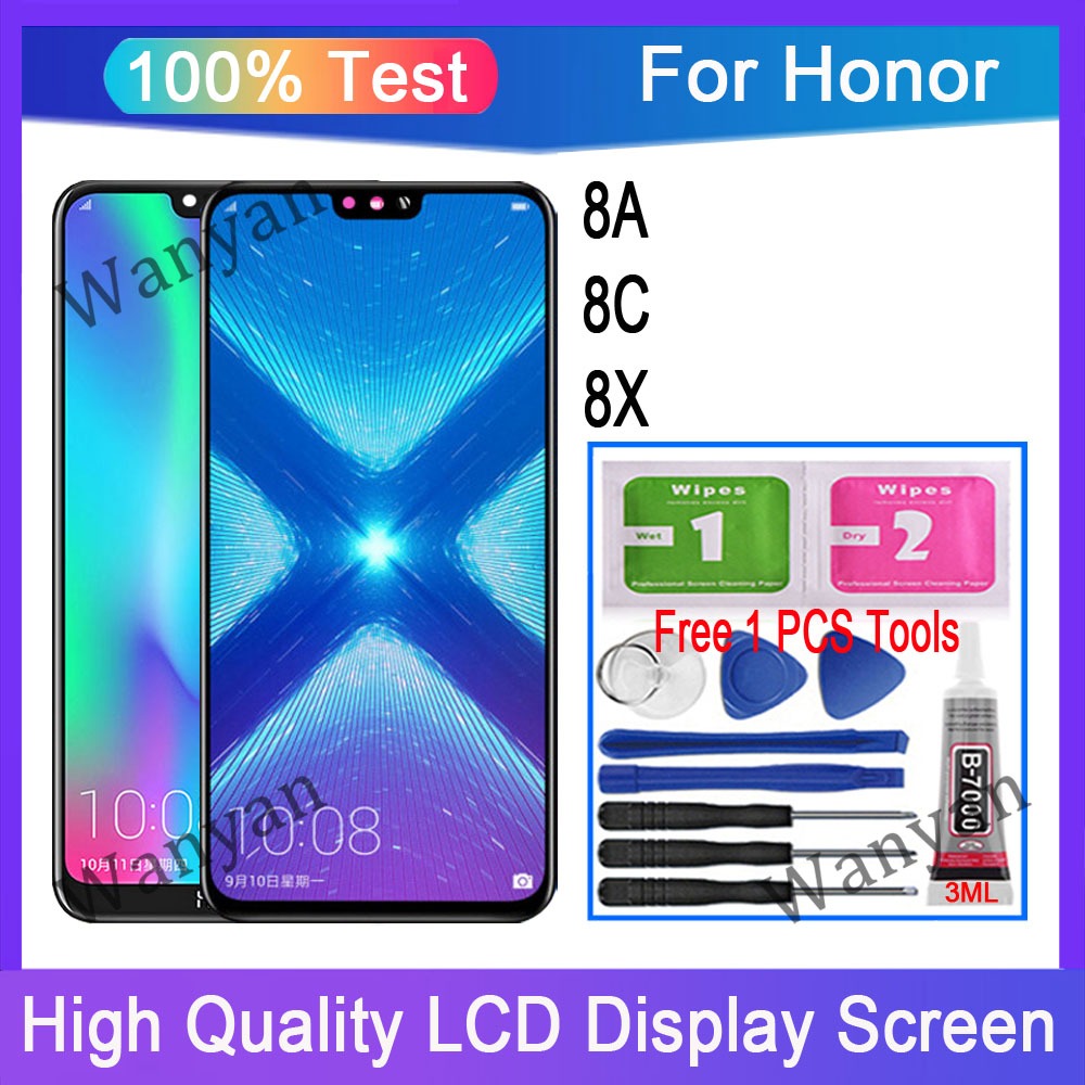 Original Honor 8A 8C 8X LCD Display Touch Screen Replacement | Shopee ...