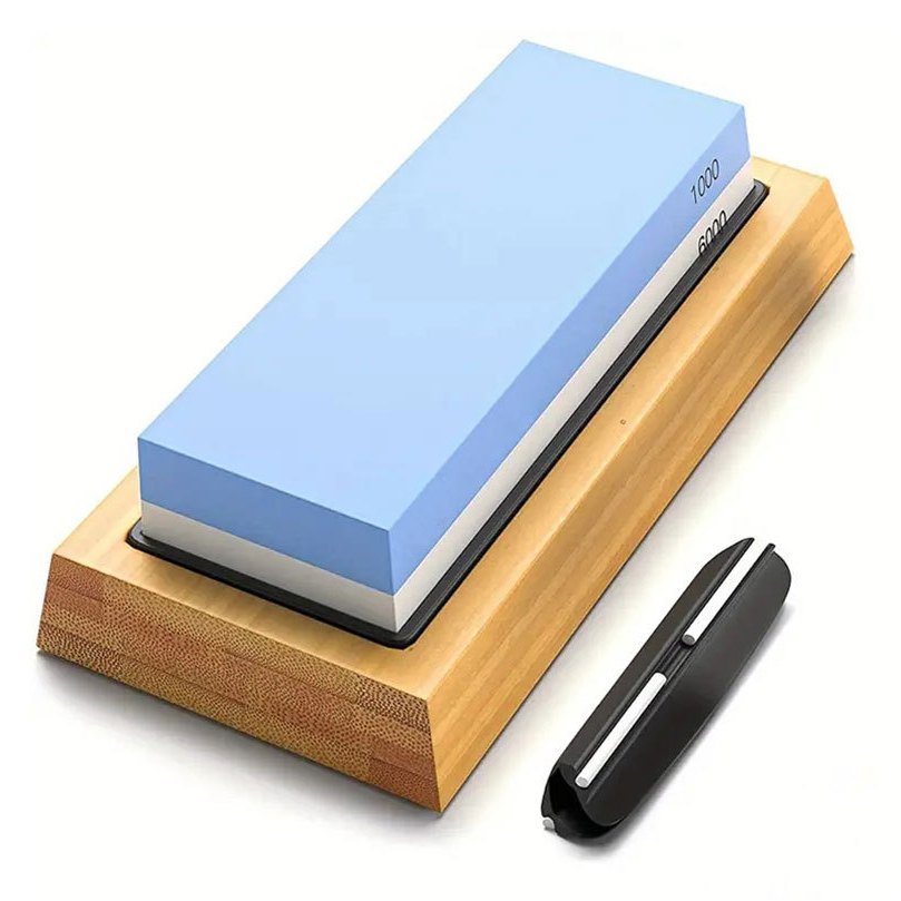 1000/6000 Mesh White Corundum Double-sided Sharpening Stone Knife ...