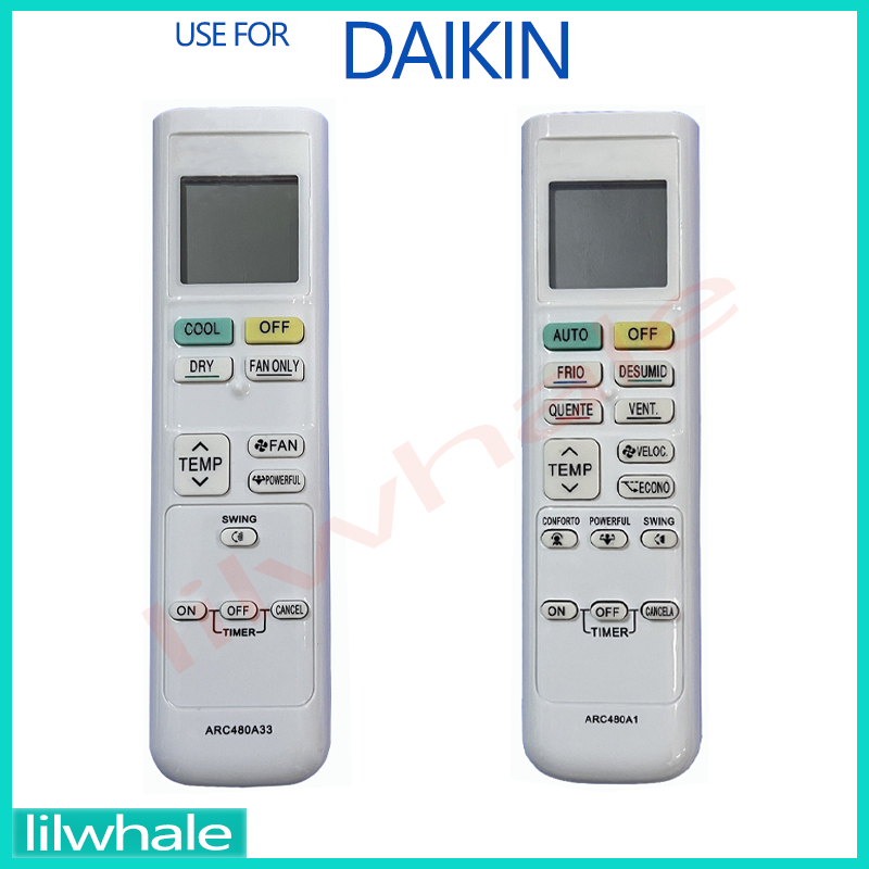 Suitable for daikin Air Conditioning Remote Control ARC480A33 ARC480A1 ...