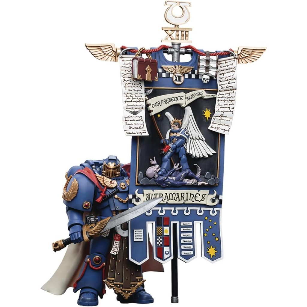 JOYTOY Warhammer 40k Ultramarines Honour Guard Chapter Ancient 1/18 ...