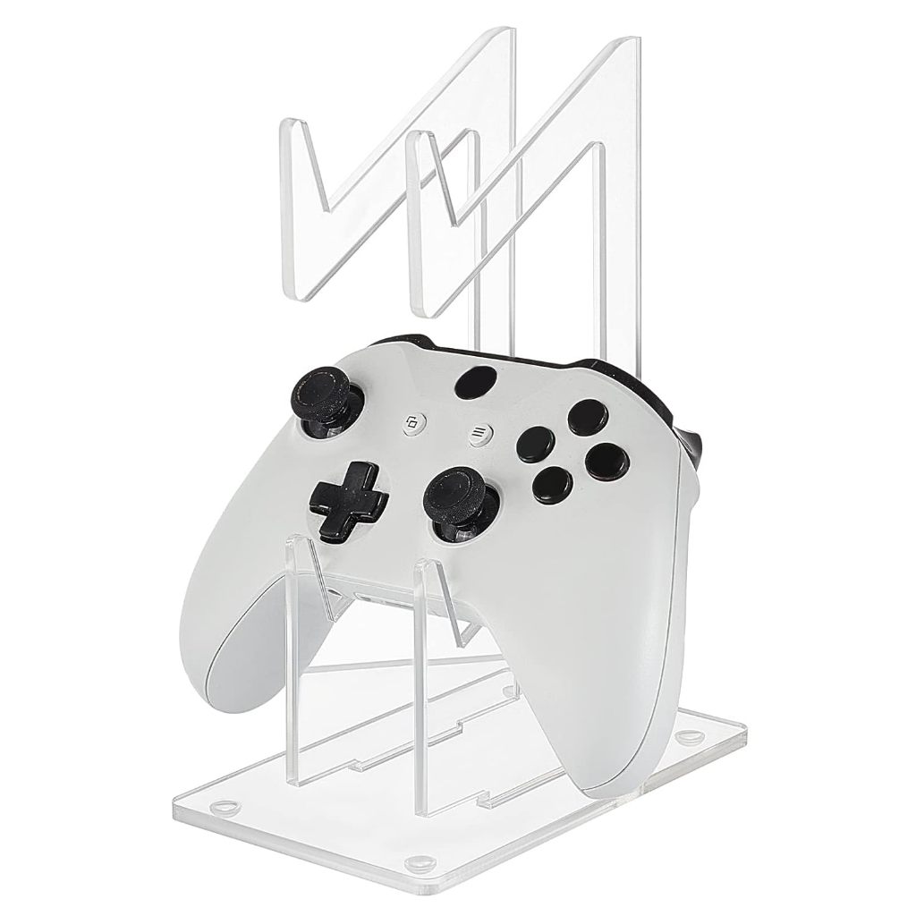 Universal Dual Controller Holder, Transparent Acrylic Game Controller ...