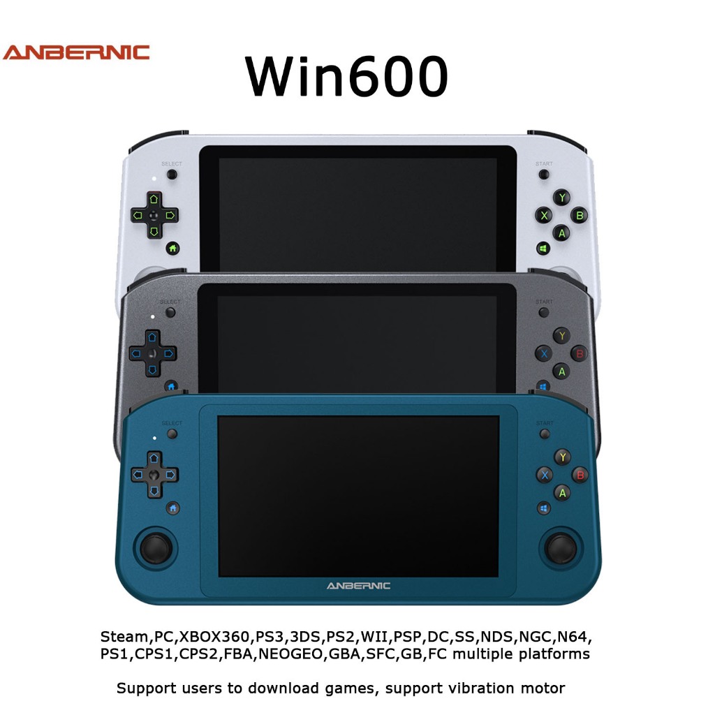 Anbernic Win600 Handheld Game Console Win11 AMD Athlon Silver DDR4 with ...