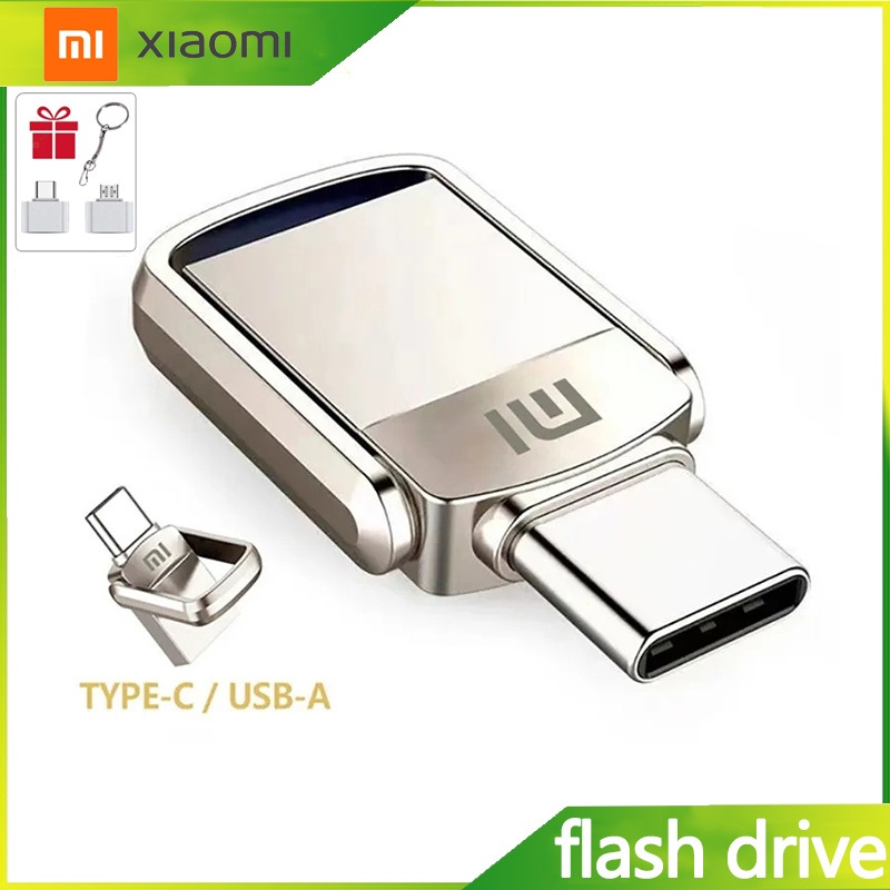Xiaomi USB 3.1 Flash Drive 128GB 256GB 512GB Mini Pen Driver, C Type ...