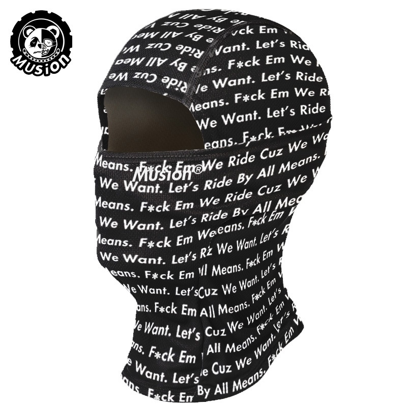 Musion Original Design Balaclava Motorcycle Mask Breathable Mesh ...