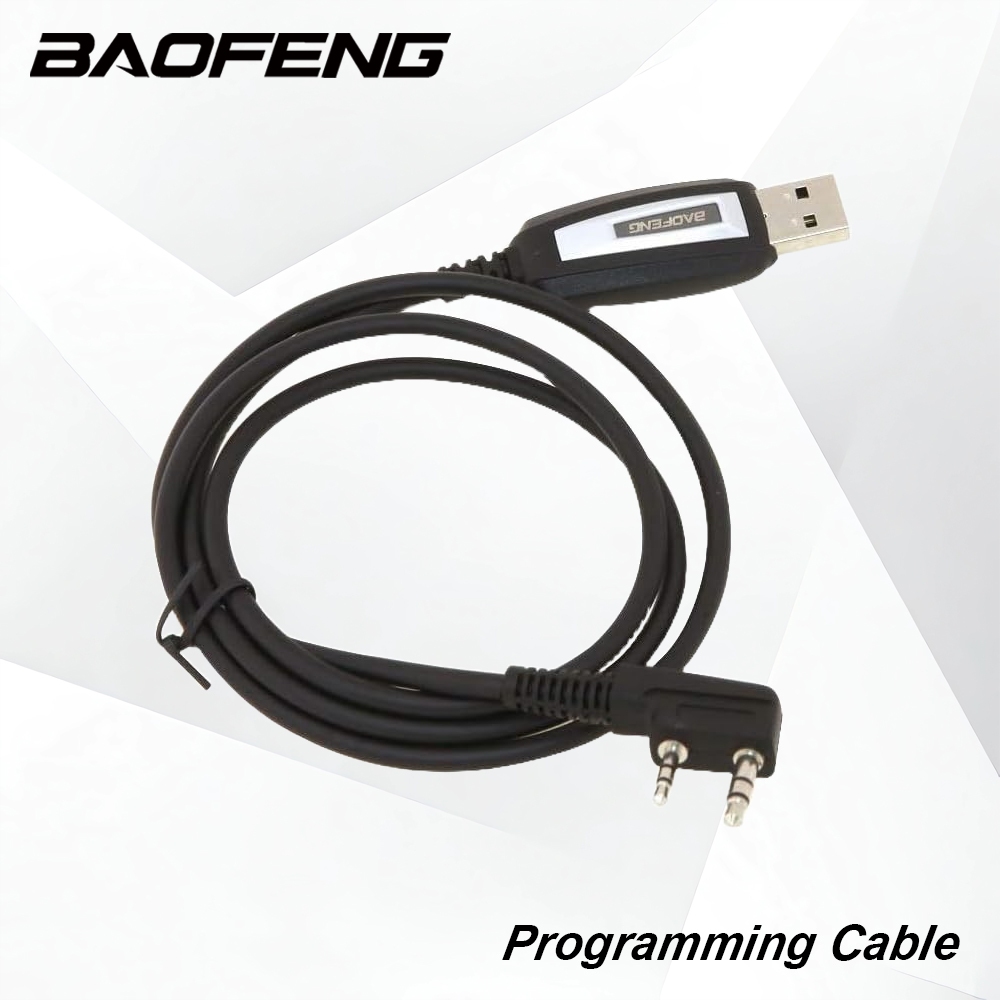 Baofeng USB Programming Cable Walkie Talkie Coding Cord K Port Program ...
