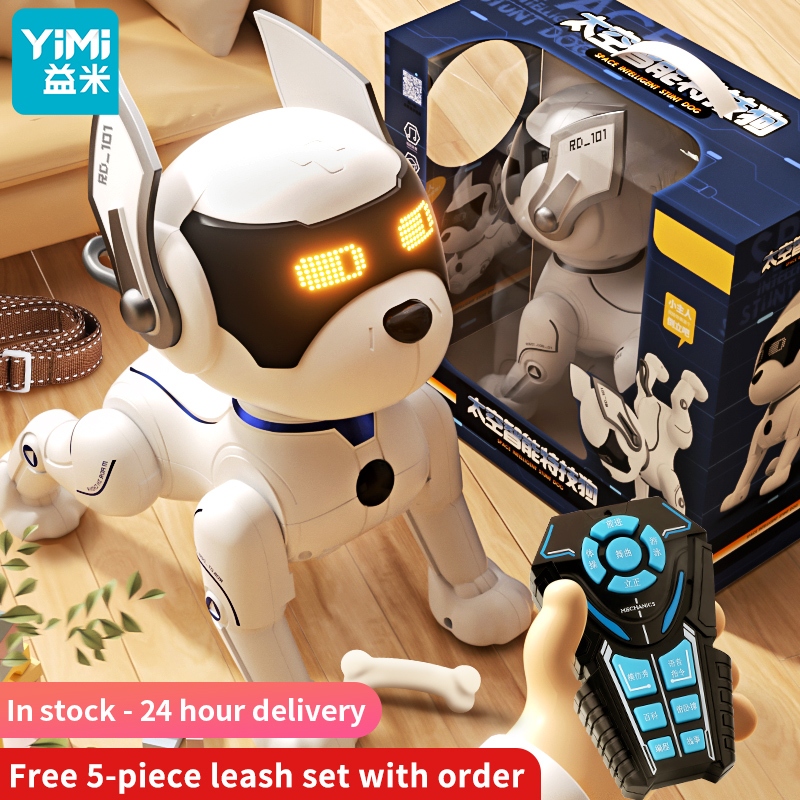 YIMI Robot Toys Electronic Pets Robot Dog Smart Stunt Dog Toy Electronic Dogs Pet Boys Mainan ...