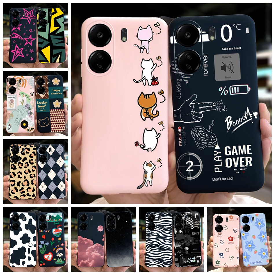 Xiaomi Redmi 13C 2023 Lovely Printing Jelly Phone Casing Redmi 13C 4G ...