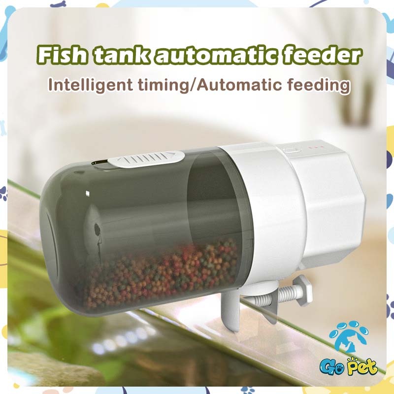 Automatic Feeder Aquarium Goldfish Smart Timing Three Speed Automatic ...