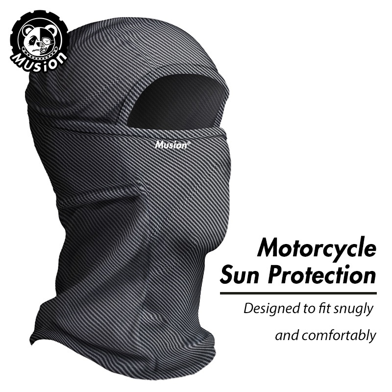 Musion Original Design Balaclava Motorcycle Mask Breathable Mesh ...