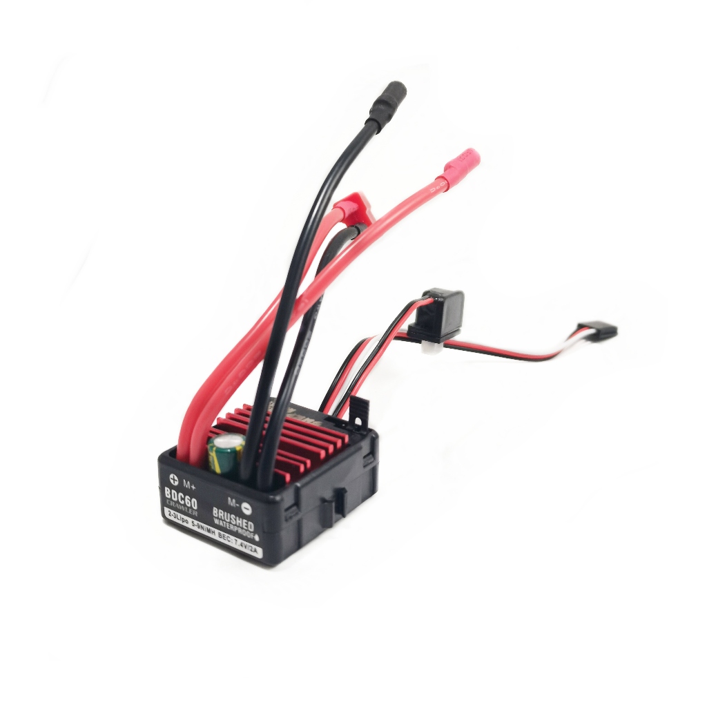 surpass hobby 60A ESC special for crawler 60A brushed electronic speed ...