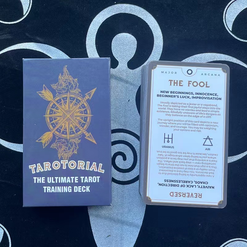 Tarotorial the Ultimate Tarot Training ﹣The English Customized Board Game Card | Shopee Malaysia