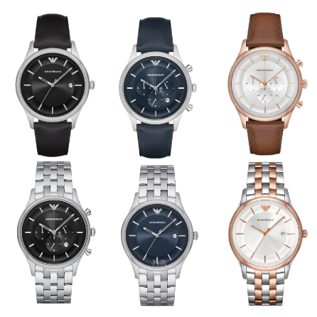 Emporio Armani Men's Watch AR11017 AR11018 AR11019 AR11020 AR11043 ...