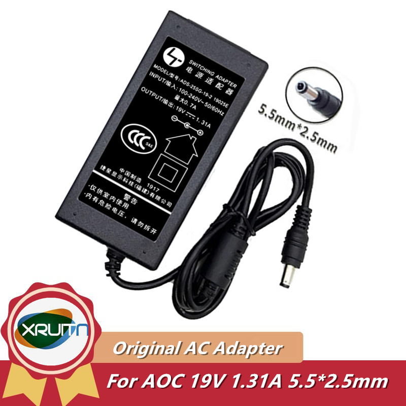 Original HOIOTO AC DC Adapter 25W 19V 1.31A ADS-25FSG-19 ADPC1925EX ...