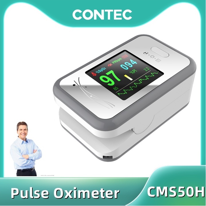 CONTEC CMS50H Photoelectric Oxyhemoglobin Inspection Pulse Oxygen meter PI display | Shopee Malaysia