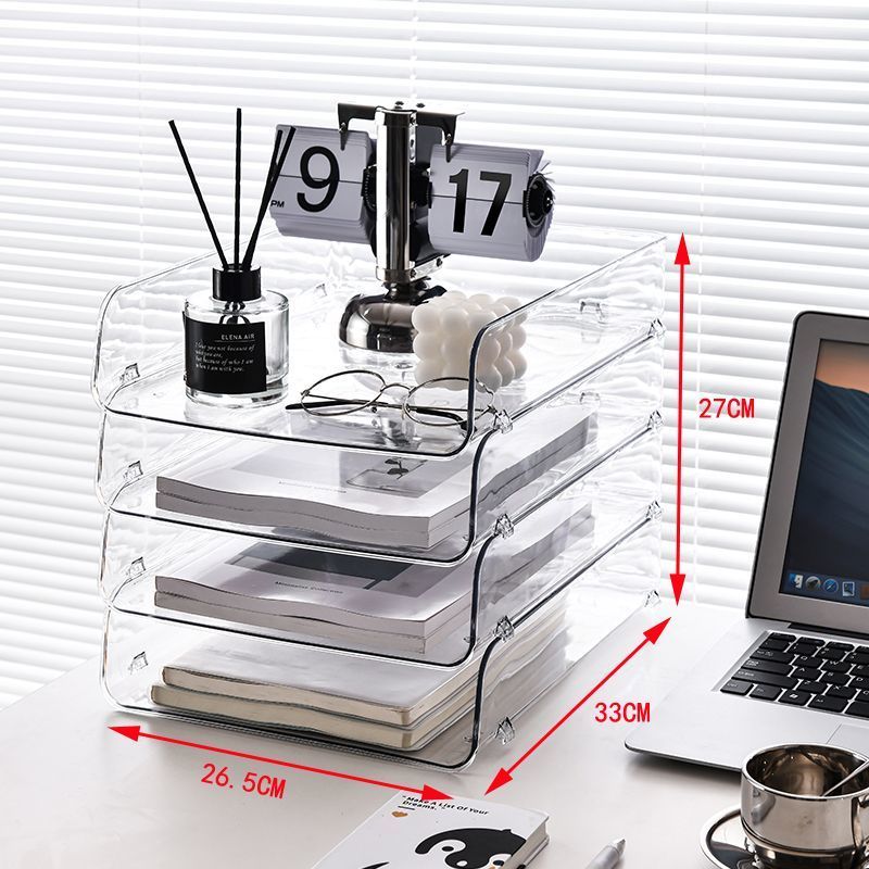 New arrival A4 File Desktop Organizer Books Staionary Organizer ...