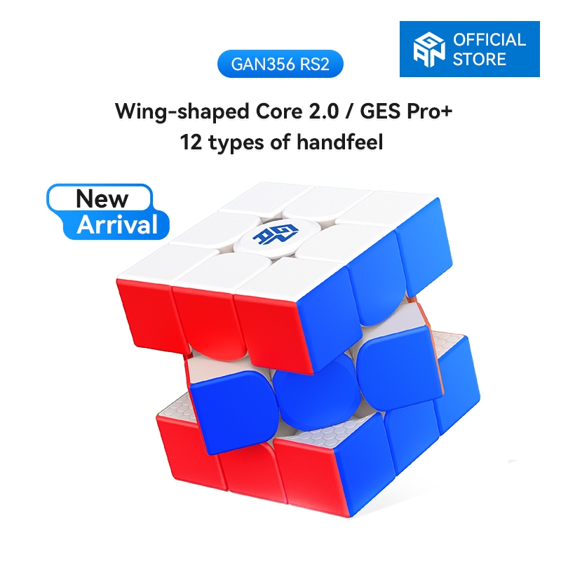 GAN 356 RS2 Speed Cube Nonmagnetic Competition Cube for beginner 3x3 ...