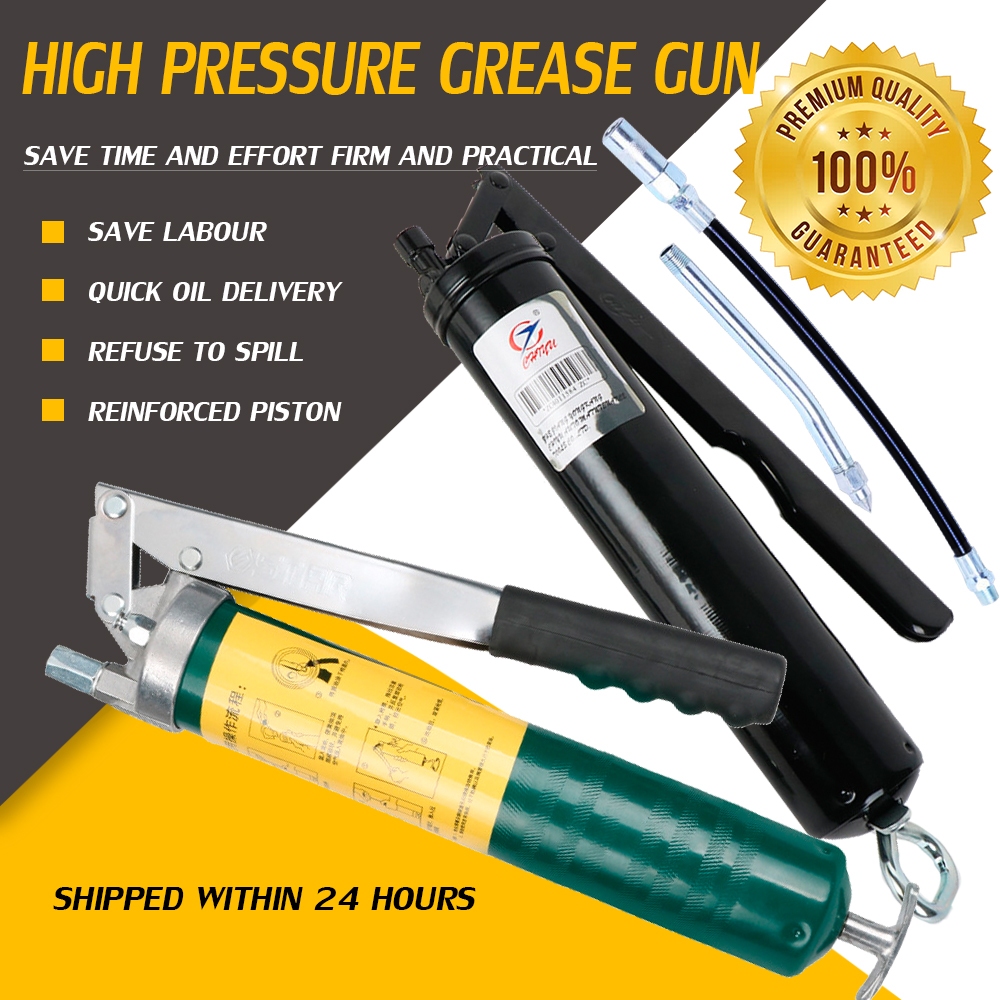 400CC-500CC Grease Gun Heavy Duty GREASE PUMP Transparent Manual ...