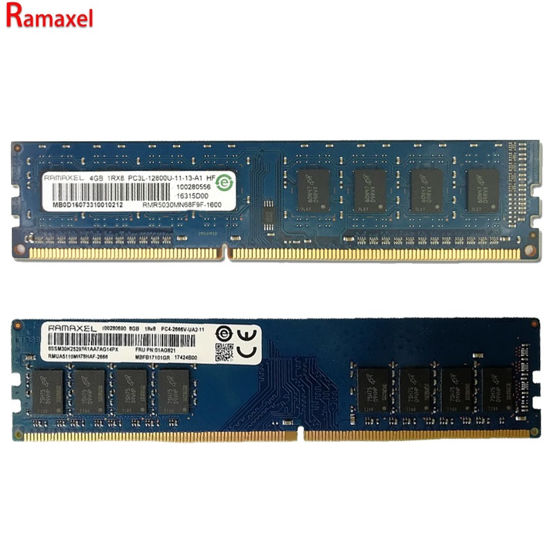 Ramaxel Ddr3 Ddr3l Ddr4 2gb 4gb 8gb 1066 1333 1600 2400mhz Dimm Desktop Memory Ram In Stock