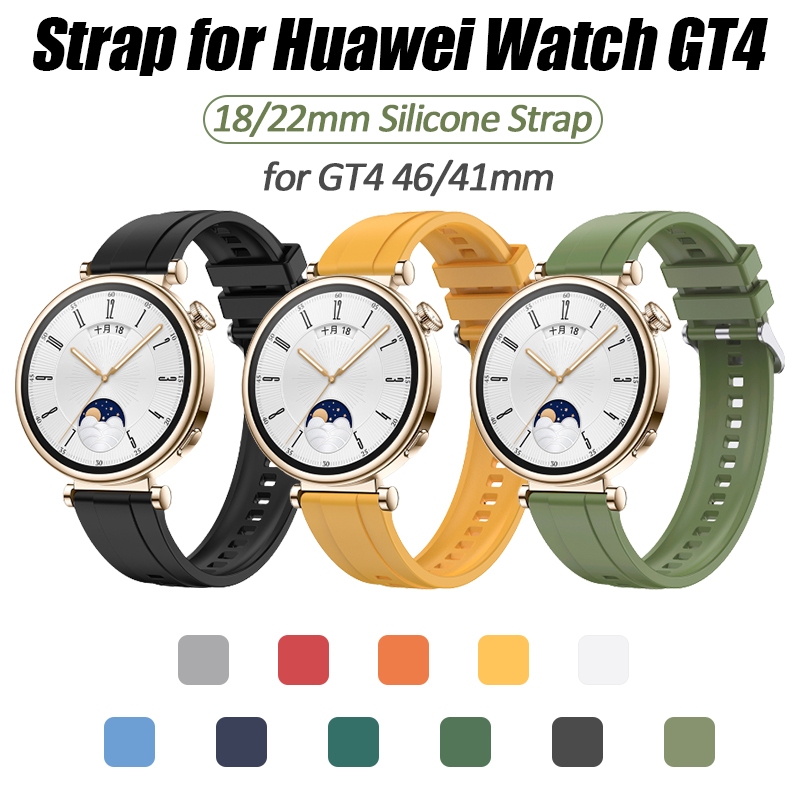 Silicone Strap for Huawei Watch GT5/GT4 Replacement Wristband Bracelet ...