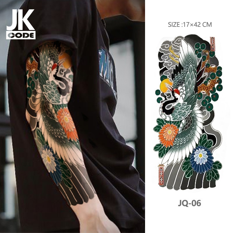 Temporary Tattoo Arm Thigh Tattoo Sticker Male Female Waterproof ...