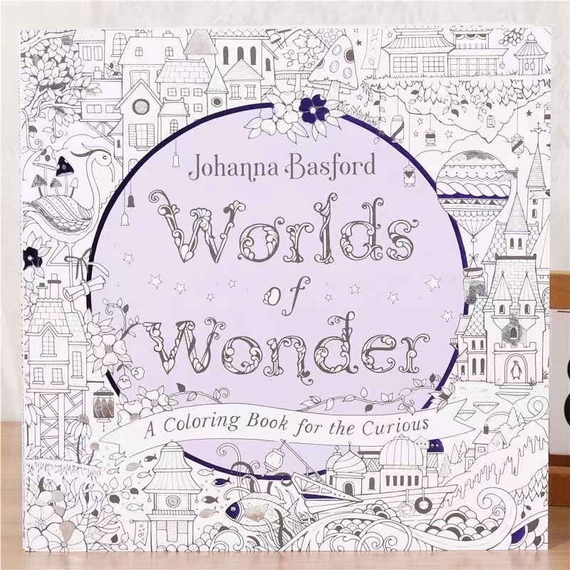 Wonderful World Coloring Book Coloring Book | Shopee Malaysia