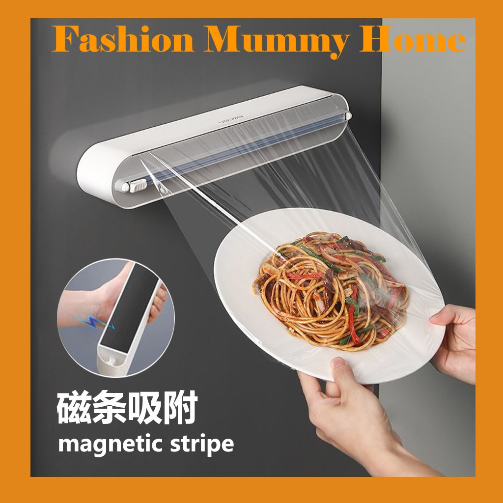 Hangable Plastic Wrap Machine Food Grade Disposable Plastic Wrap Cutter ...