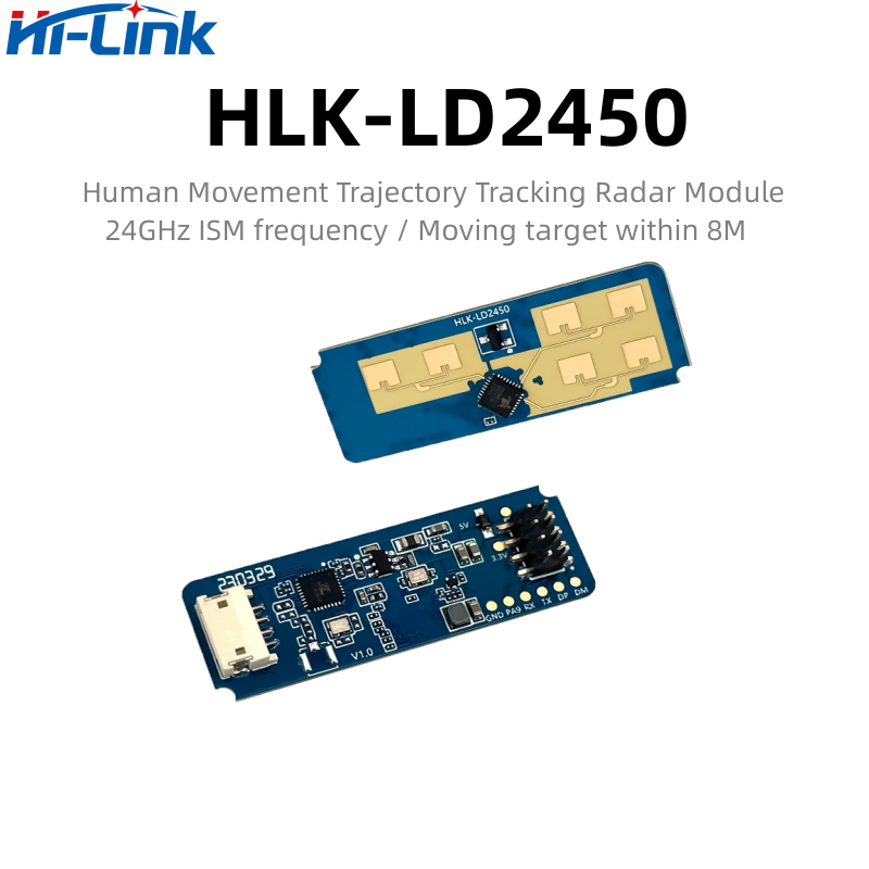 Hi Link 24ghz Human Presence Status Sensor Radar Module Ld2450 Test Kits A Supports Gpio And