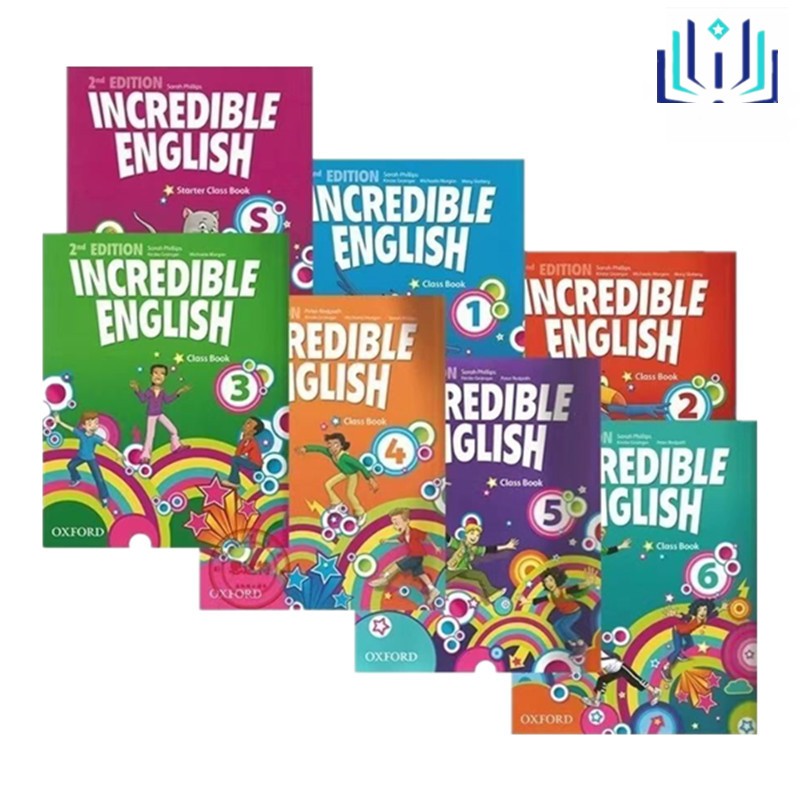 English Original “Oxford Incredible English Level Starter/1/2/3/4/5/6 ...