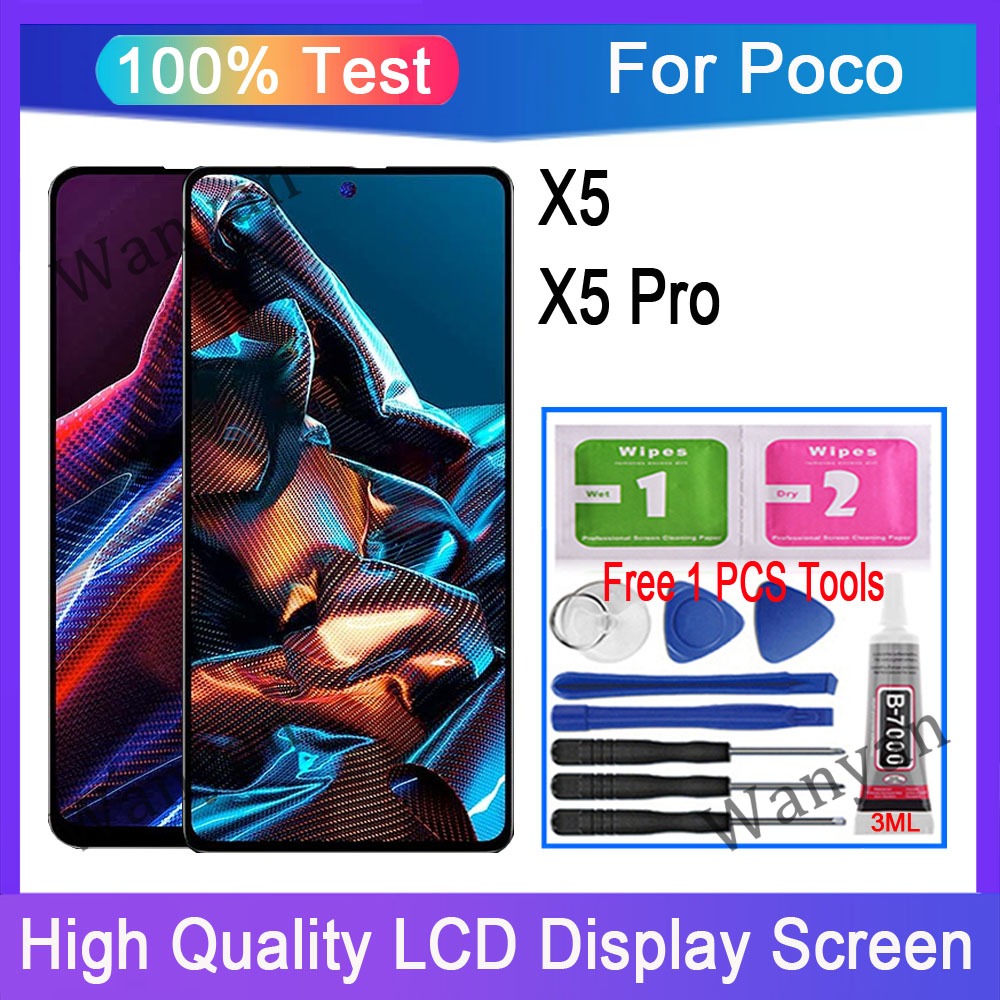 OLED Poco X5 5G X5 Pro 5G LCD Display Touch Screen Replacement | Shopee ...