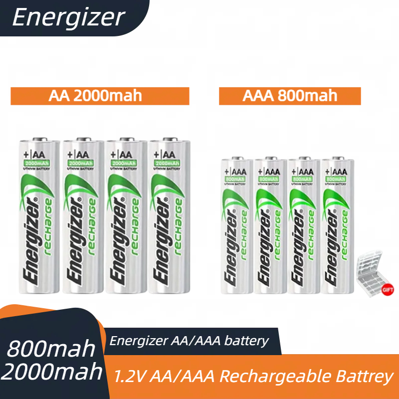 Energizer 1.2v AA/AAA Rechargeable Battery Ni-MH NiMH battery | Shopee ...
