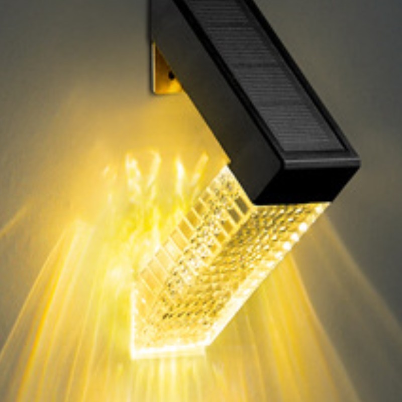 Solar wall light outdoor corridor steps stair light Solar outdoor ...
