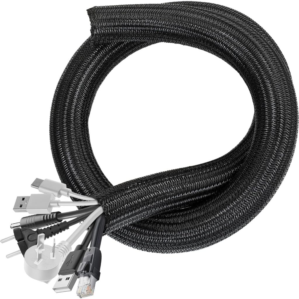 【Ready Stock】Enlarge Design 40mm Width Cable Sleeve, Cord Wrap Wire ...