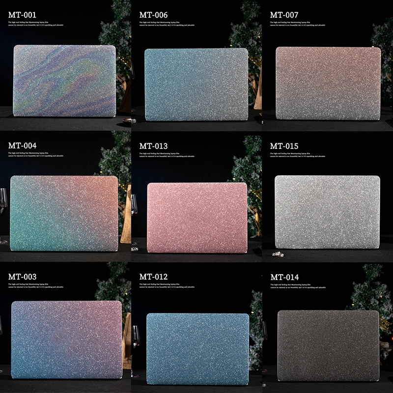 10/12/13/14/15.6/17inch DIY Notebook Sticker Solid Color Decal ...