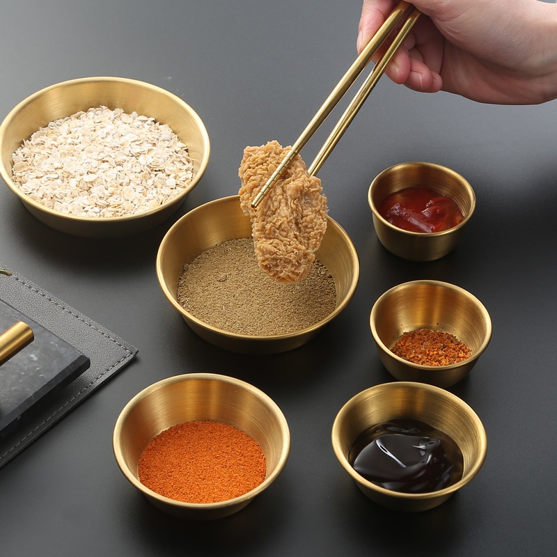 304 Stainless Steel Sauce Dish Small Dish Dish Ketchup Seasoning Dish ...