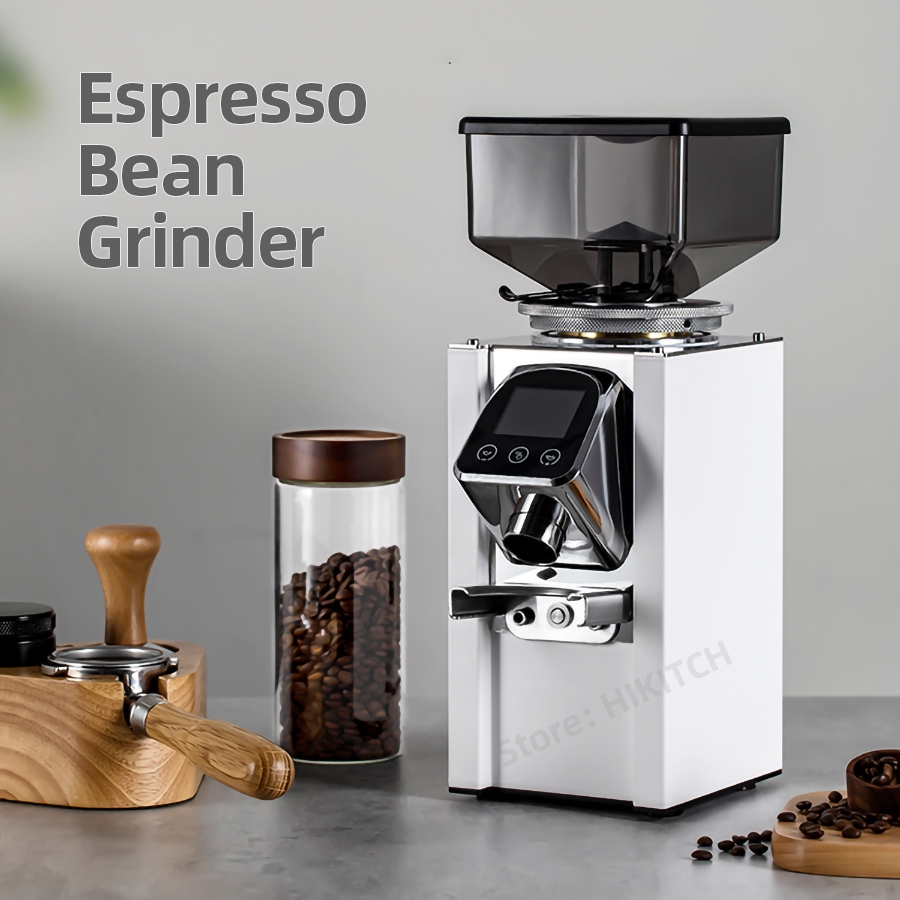 Professional 64mm stainless steel flat burr coffee grinder CRM9016 with ...