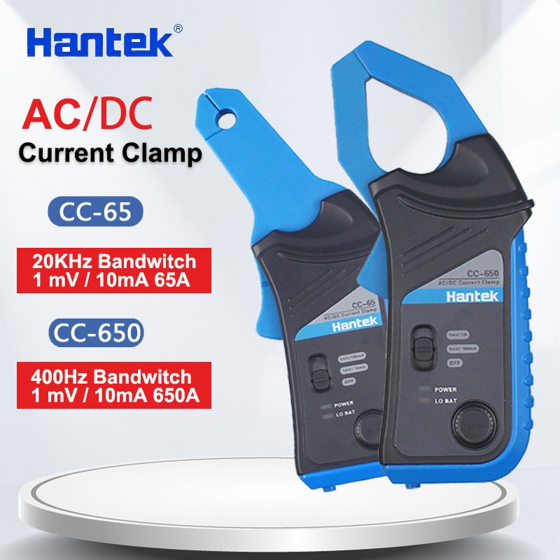 Hantek Oscilloscope CC65 CC650 AC/DC Current Clamp Probe 20KHz/400Hz ...