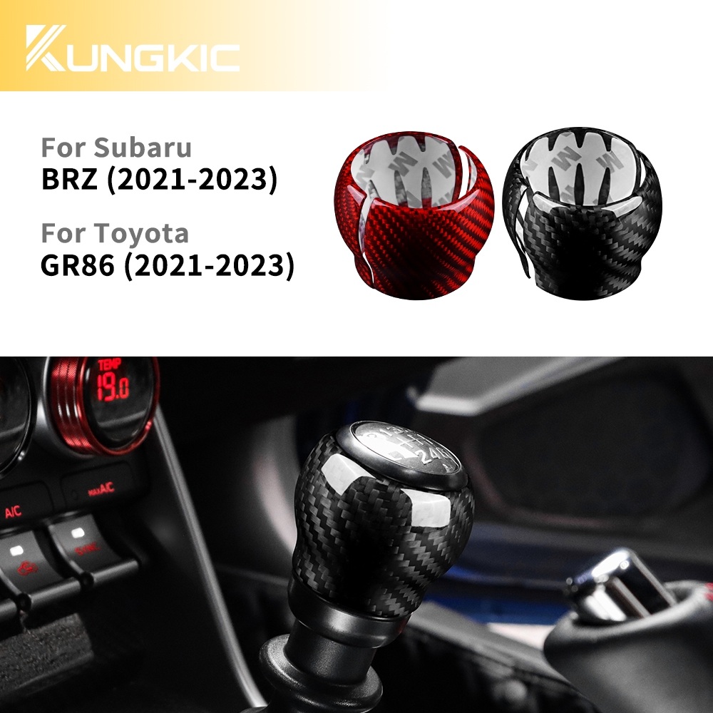 For Subaru BRZ Toyota GR86 2021-2024 Carbon Fiber Car Center Console ...