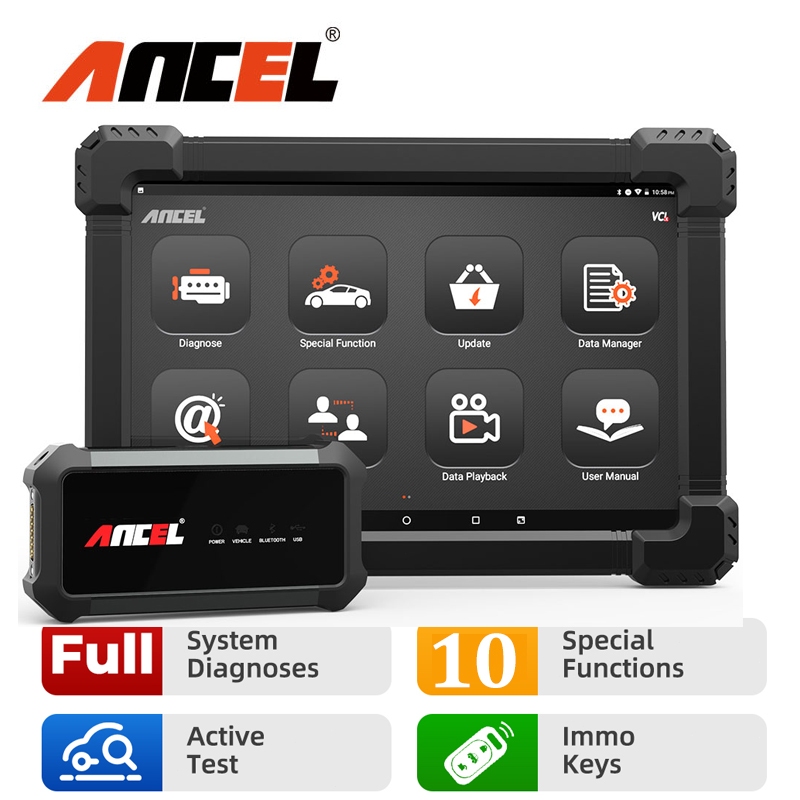 [Proton&Perodua] Ancel X7 OBD2 Automotive Scanner Bluetooth Wifi Full ...
