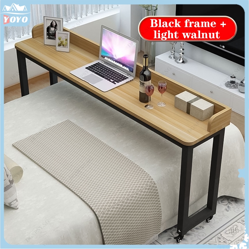 Home bed desk movable queen-size cross bed table lazy bedside table ...