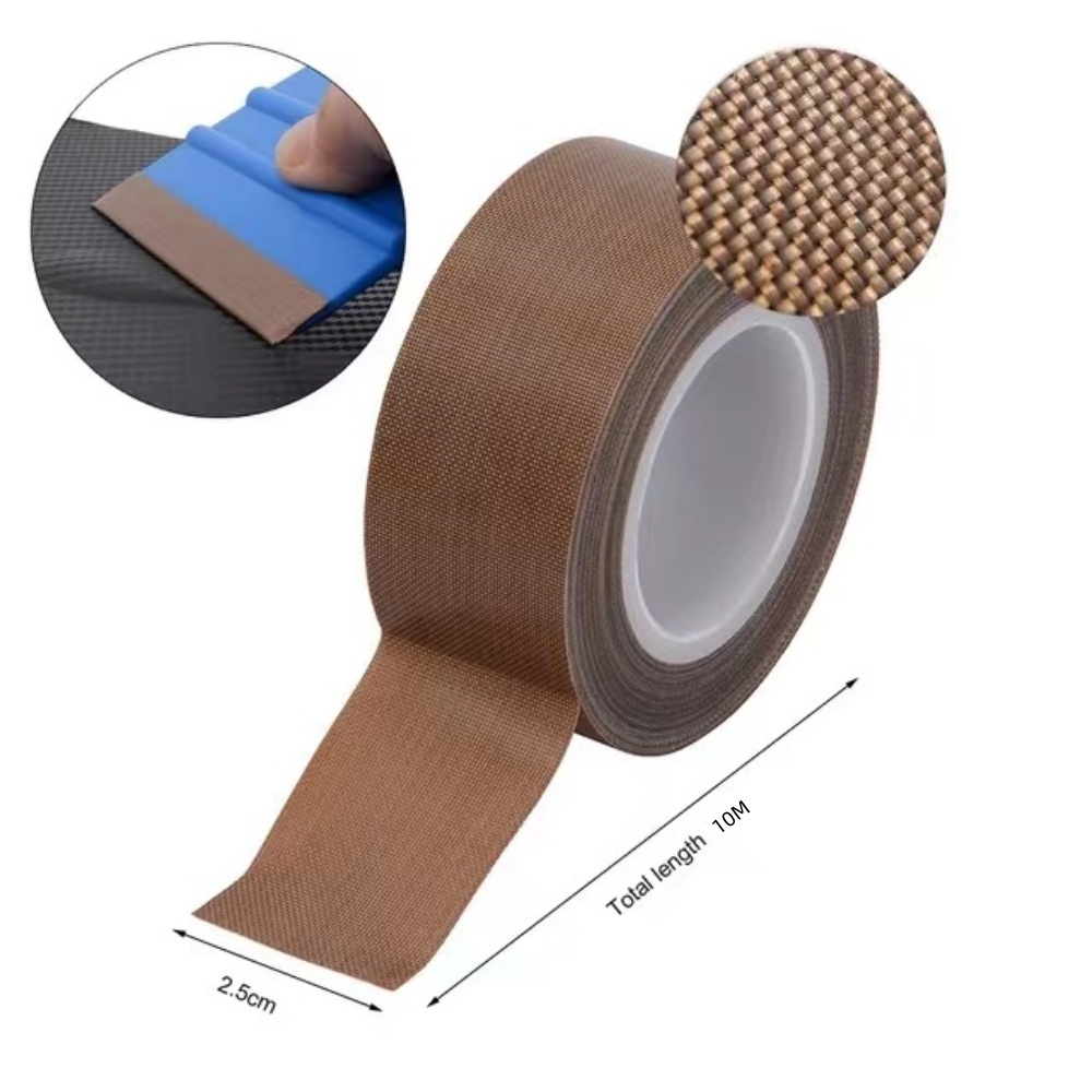 10M Vinyl Squeegee PTFE Slip Tape Wrapping Tools Edge Felt Scraper ...