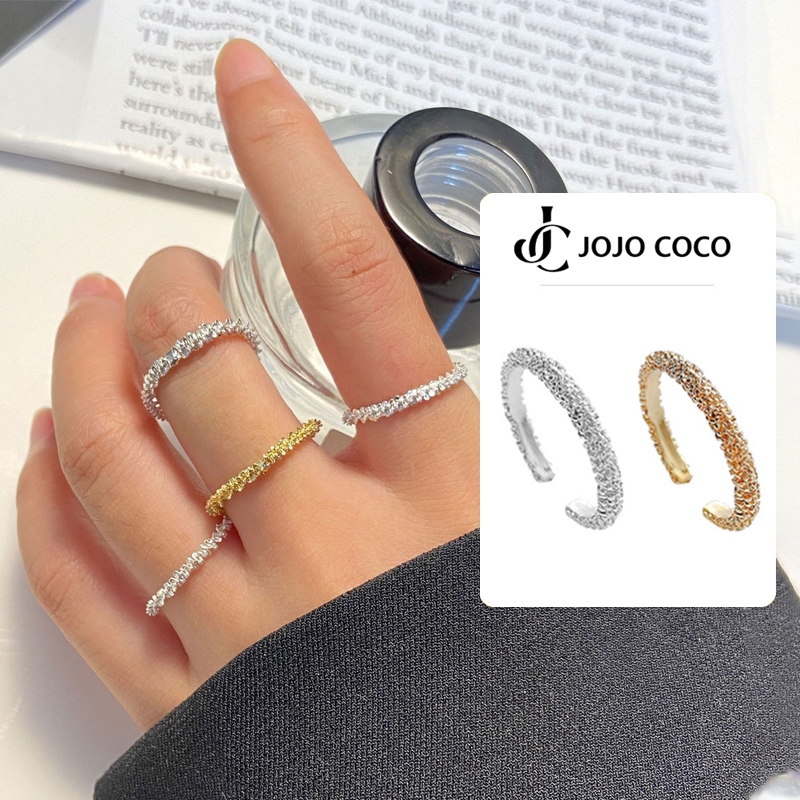 JOJO COCO Ins Girl Love Ring with Adjustable Opening | Shopee Malaysia