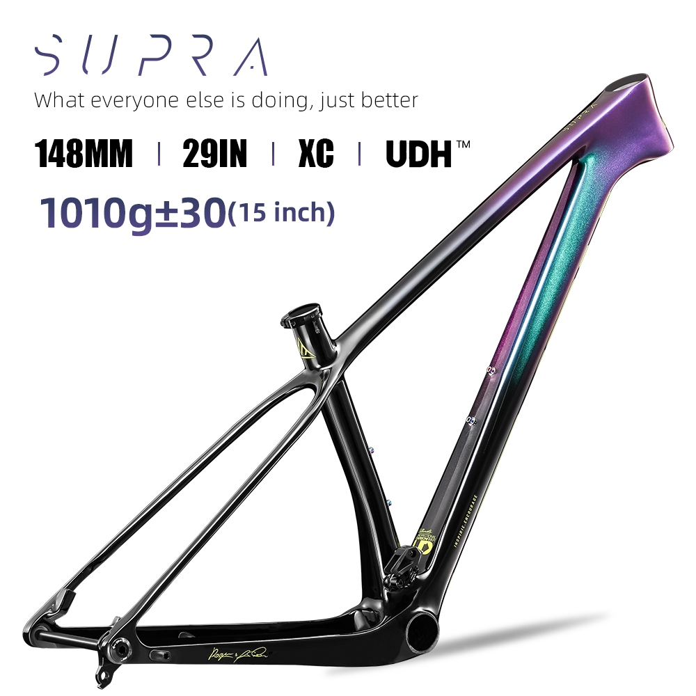 2024 LEXON New Carbon MTB Frame 29er 148*12mm Mountain Bike Frameset 15 ...
