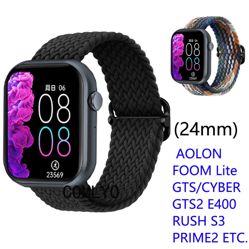 For Aolon Foom Lite S2 Smart Watch Strap Band Nylon soft Belt aolon GTS ...