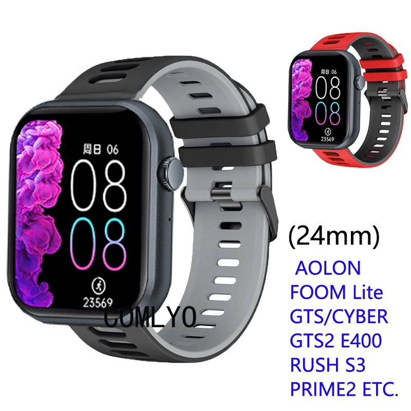 For Aolon Foom Lite S2 Smart Watch Strap Silicone Band aolon watch GTS ...
