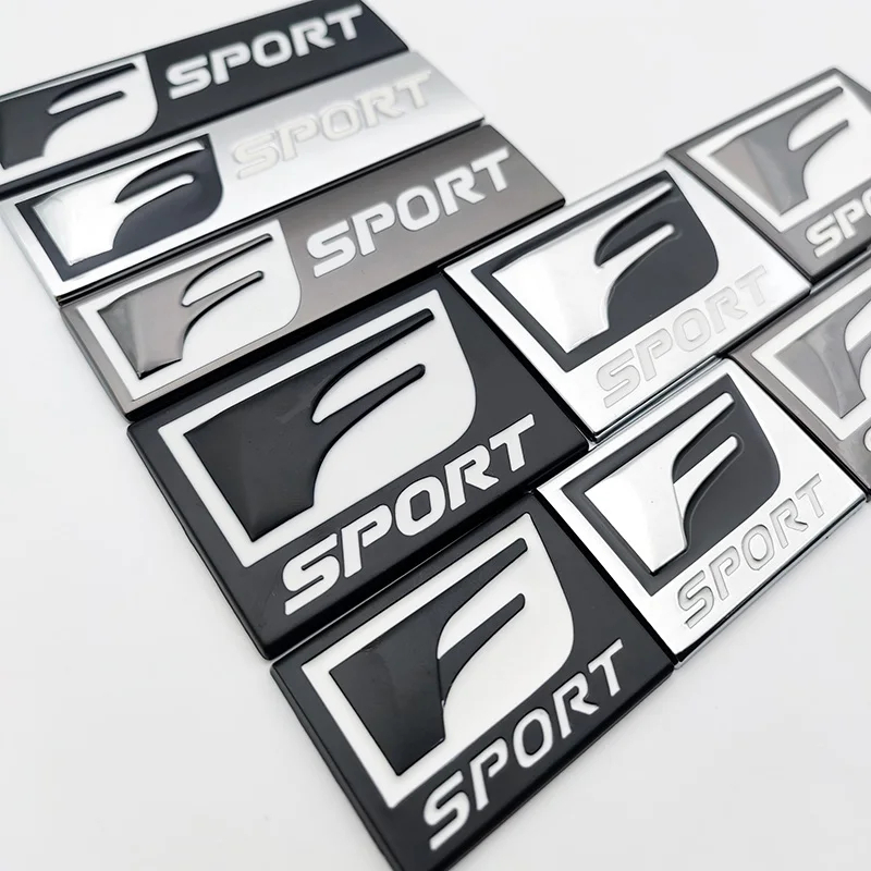 3d Metal Logo F Sport Emblem Car Fender Badge Trunk Decal For Lexus RX ...