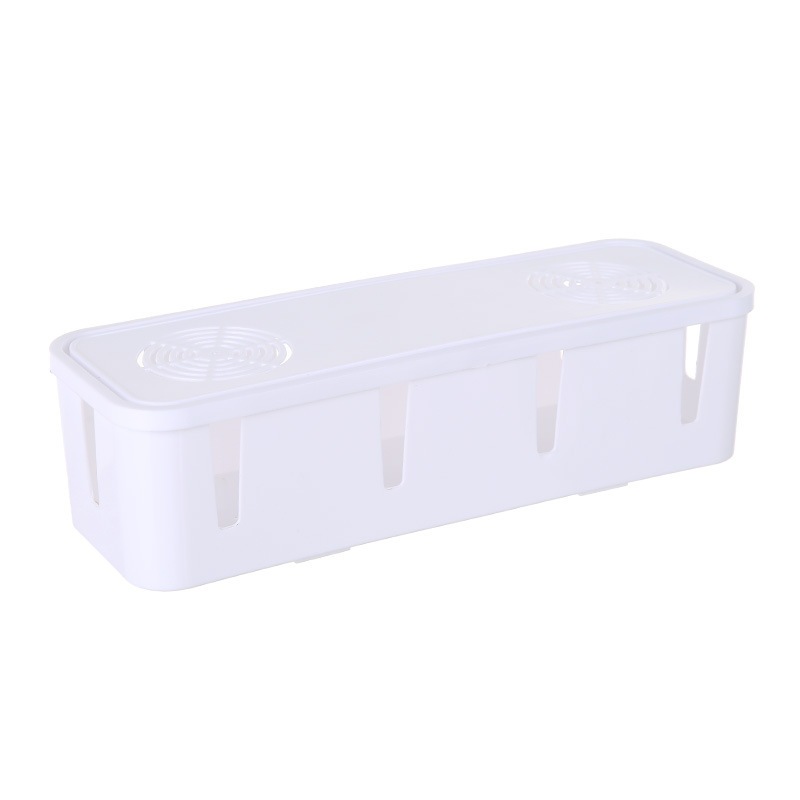 Plastic Plug Wire Storage Box Power Socket Cable Management Box TV ...