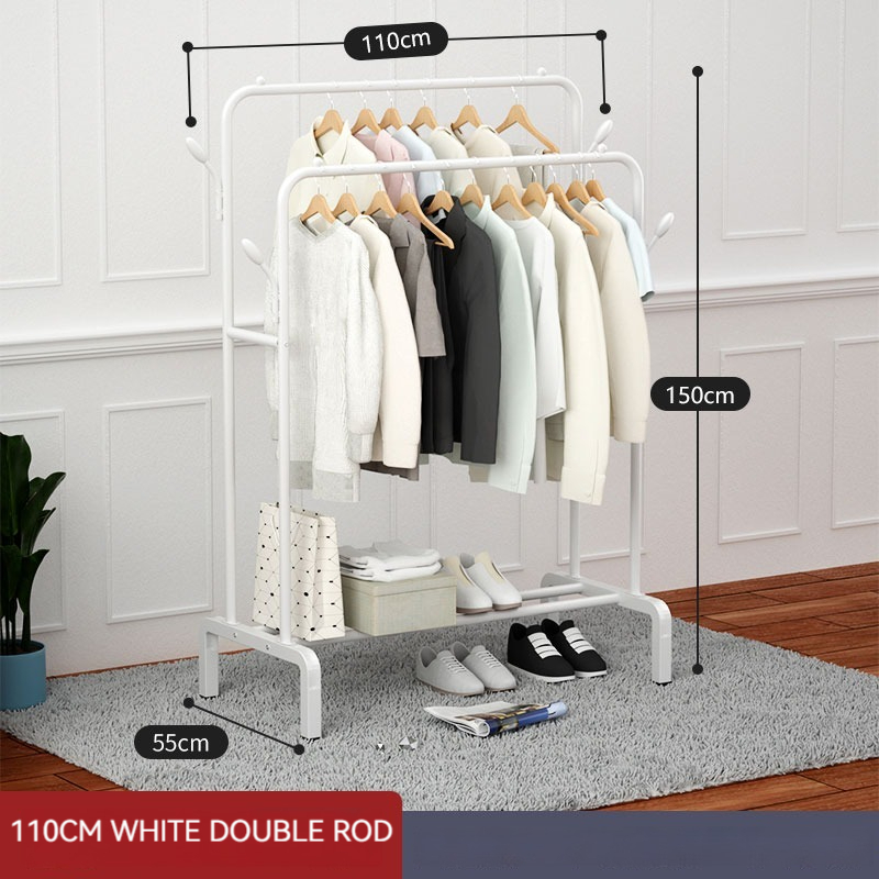 Ready stock Almari Baju Clothes Rack Cloth Hanger Pole Rack Hanging ...