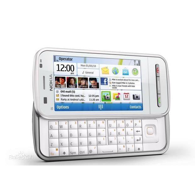 Nokia C6-00 3.2" 3G WIFI GPS Mobile Phone Original Full Set | Shopee ...
